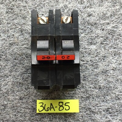 Circuit Breakers - 20 Amp 1 Pole Thick Breakers