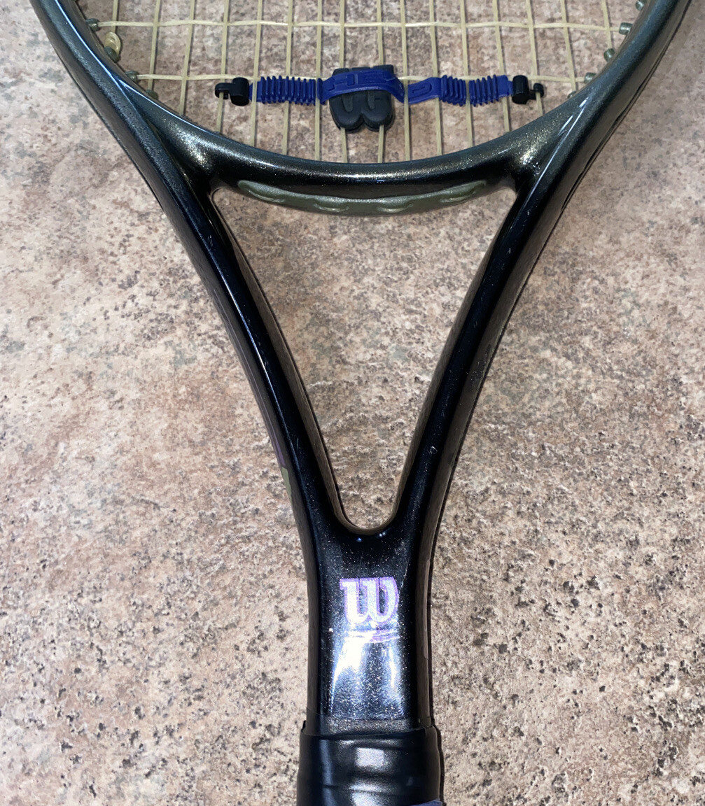 Wilson Staff Dual Taper Beam Tennis Racket Grip Size 4 1/4 W/Case | eBay