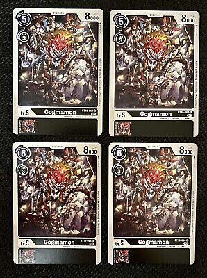 (4x) Digimon TCG Gogmamon BT10-064 C Xros Encounter Playset | eBay