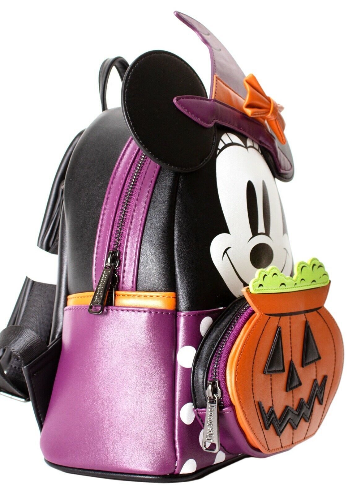Loungefly X LASR Exclusive Disney Minnie Witch Cosplay Mini Backpack ...