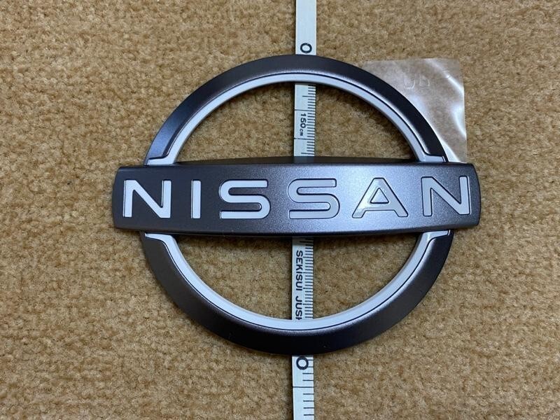 Nissan OEM Front Bumper New Logo Emblem 62890-6GP0A Genuine | eBay