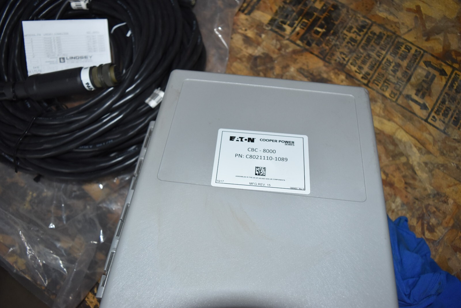 Eaton Cooper Capacitor Bank Control CBC-8000 C8020B90-1124-032C for ...