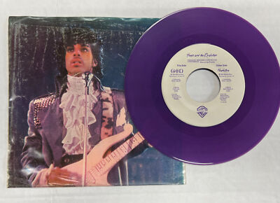 45 rpm Vintage 7” Vinyl Single Hit Record PRINCE Revolution Purple Rain ...