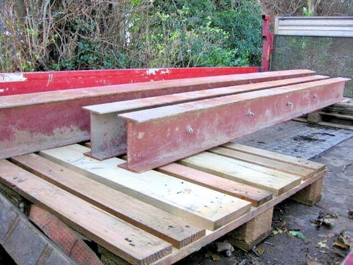 1. MTR OF USED RSJ- STEEL GIRDER 6x3, 7X4, 8X4 ETC 152x89, 178X102 ...