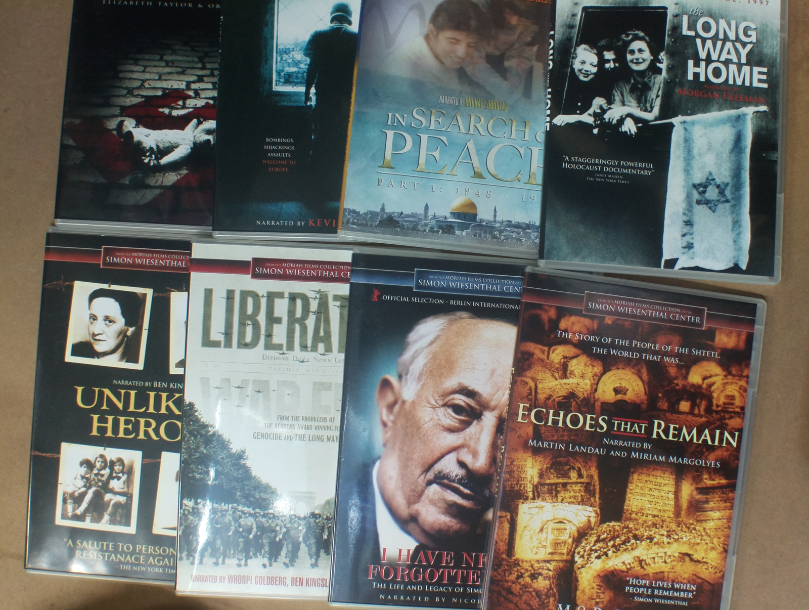 The Simon Wiesenthal Center Collection (DVD, 2007, 8-Disc Set ...