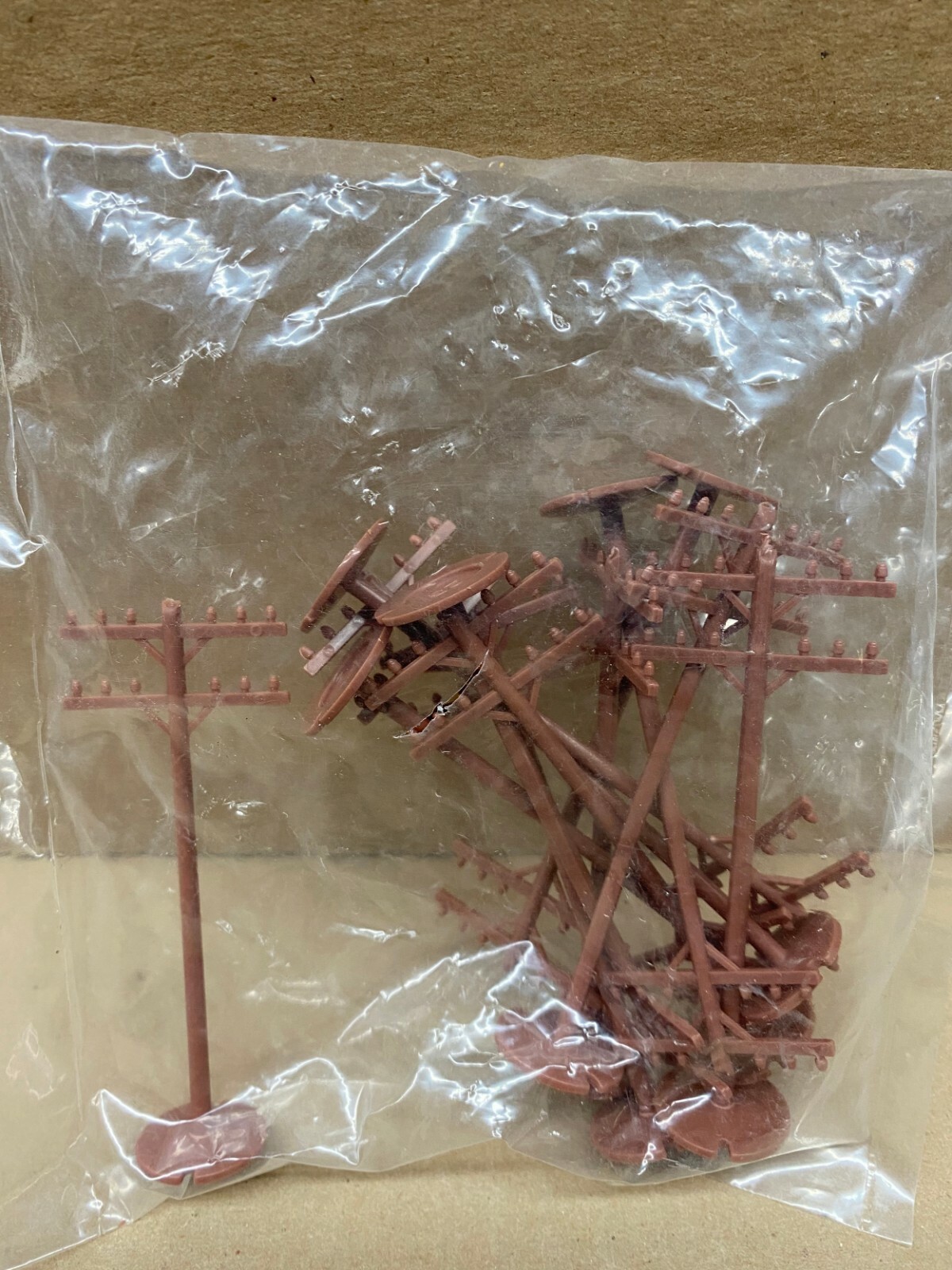 BACHMANN - HO Scale - Telephone Poles - Qty 12 | eBay