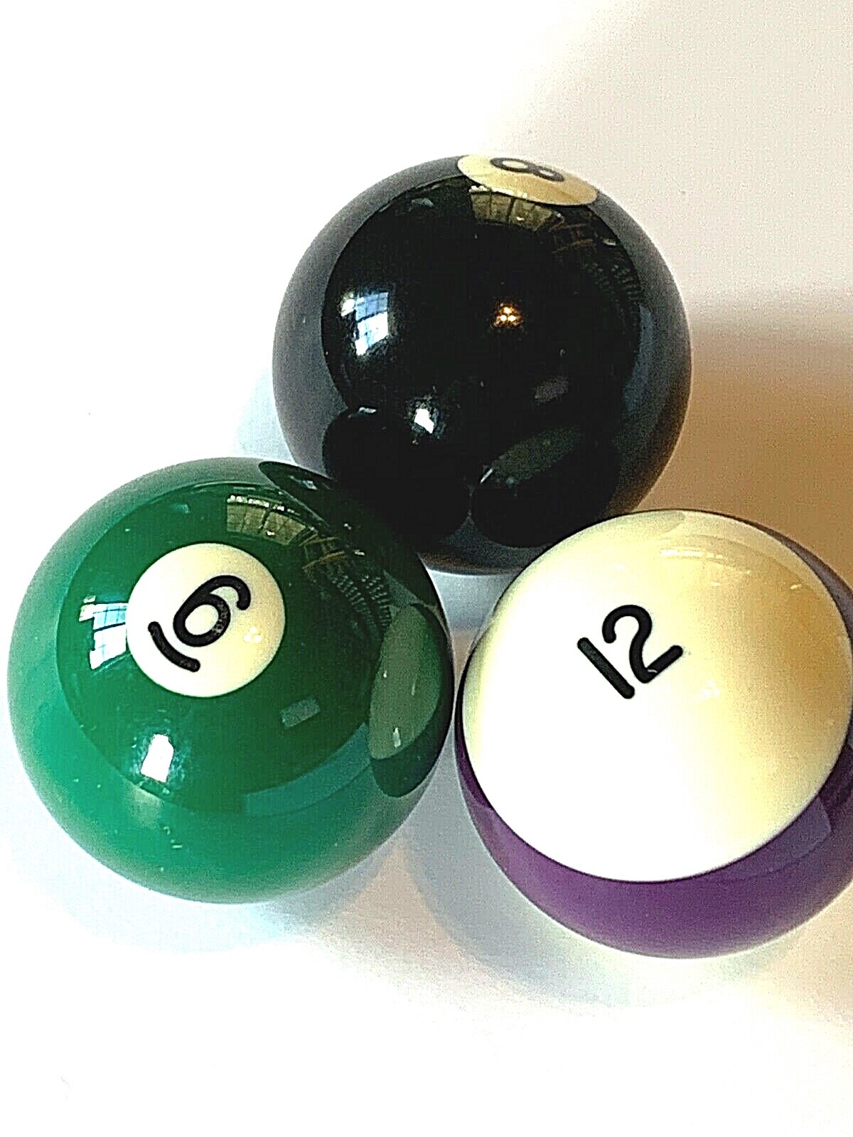 ARAMITH CROWN STANDARD BELGIUM POOL BALL SET 2 1/4" NEW SHIPS FREE N ...