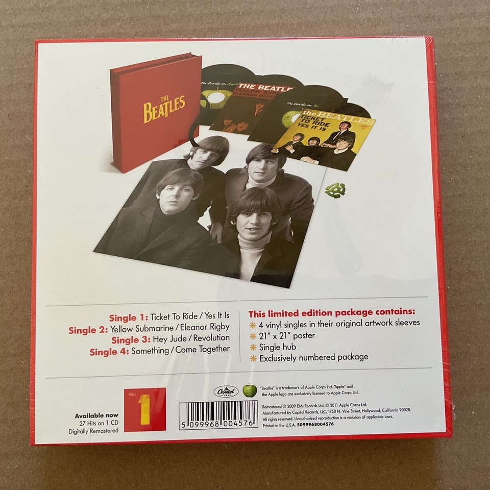 The Beatles Singles Box Set RSD Limited Edition Sealed | eBay