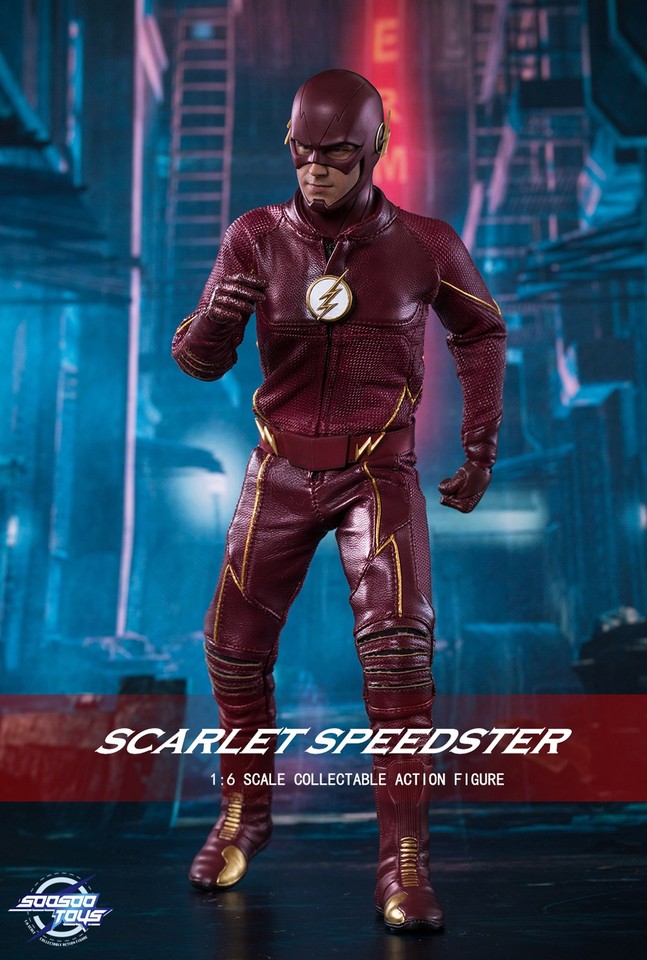 Soosootoys The Flash SCARLET SPEEDSTER 12in Action Figure Doll Model | eBay