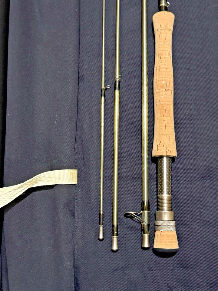 Hardy Zenith Sintrix 9 Foot 6 Inch #6 Trout 4 Piece Fly Rod with Bag ...