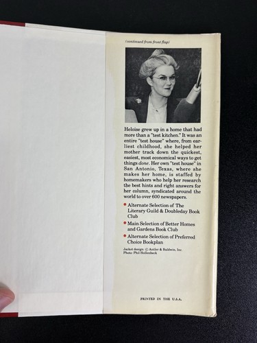 Hints From Heloise by Heloise, 1980 1st Edition - Kreskin collection | eBay