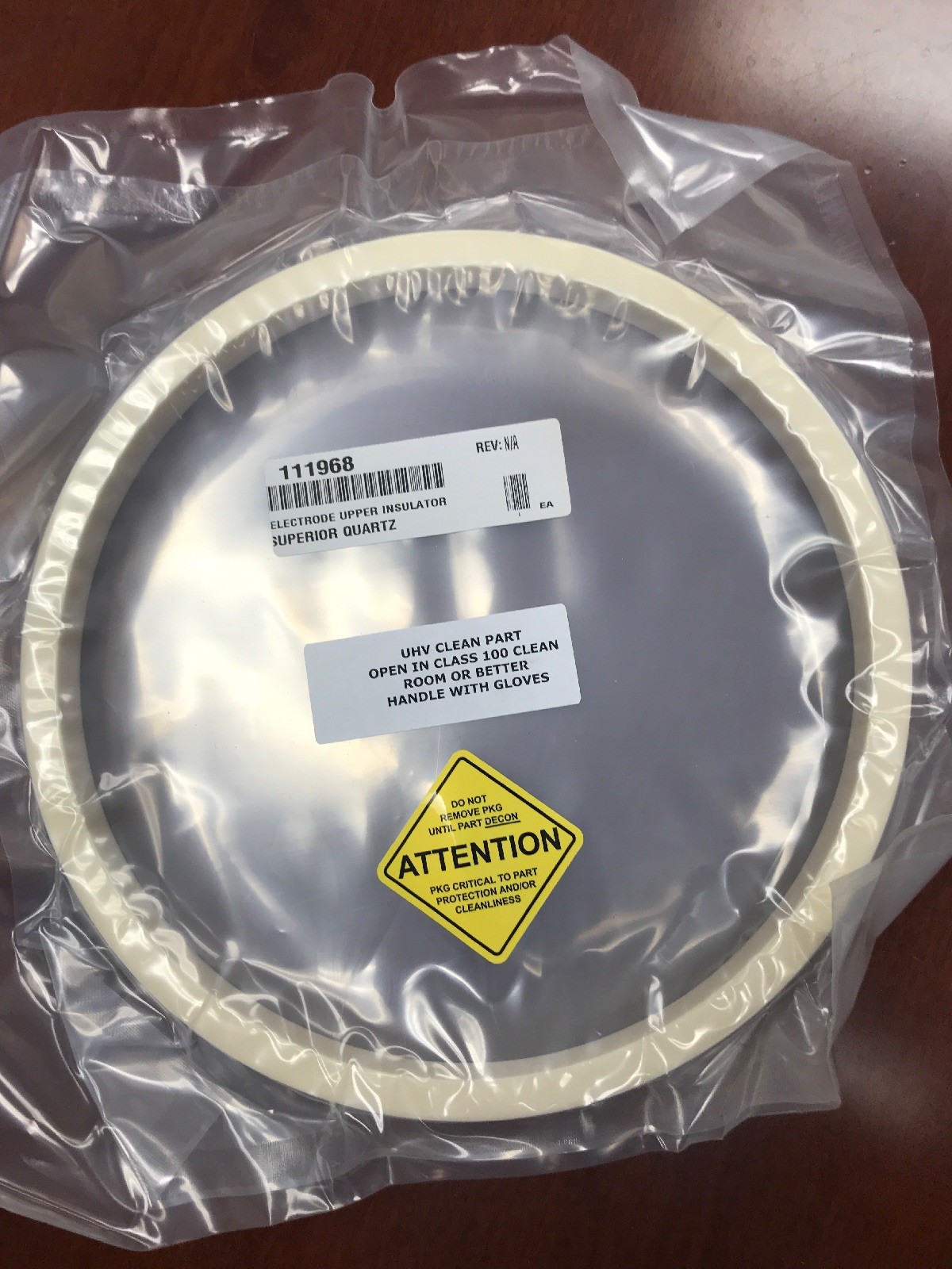 111968 Electrode Upper Insulator UHV Clean For STS ICP STS PRO ICP | eBay