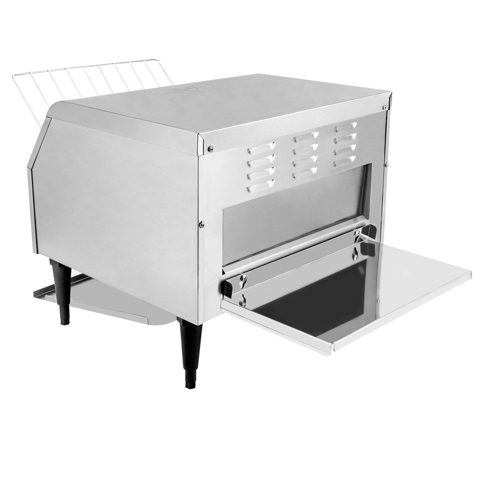 450Slices/H Commercial Conveyor Toaster,2600W Stainless Steel ...