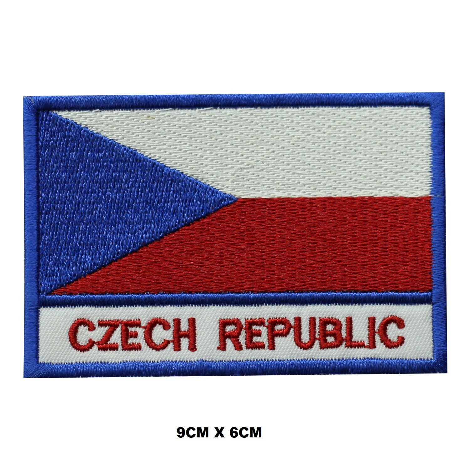 CZECH REPUBLIC Nation Country Flag Embroidered Sew/Iron On Patch Patches | eBay UK