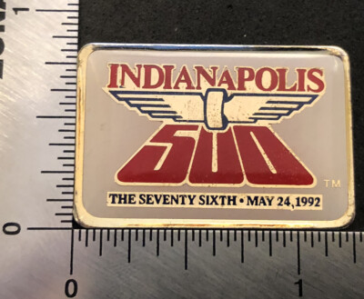1992 Indianapolis 500 Logo Pin Al Unser Jr Galles Racing Chevrolet ...
