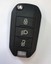 PEUGEOT 3 BUTTON REMOTE FLIP KEY FOB 508 5008 3008 308 ETC! TESTED ...