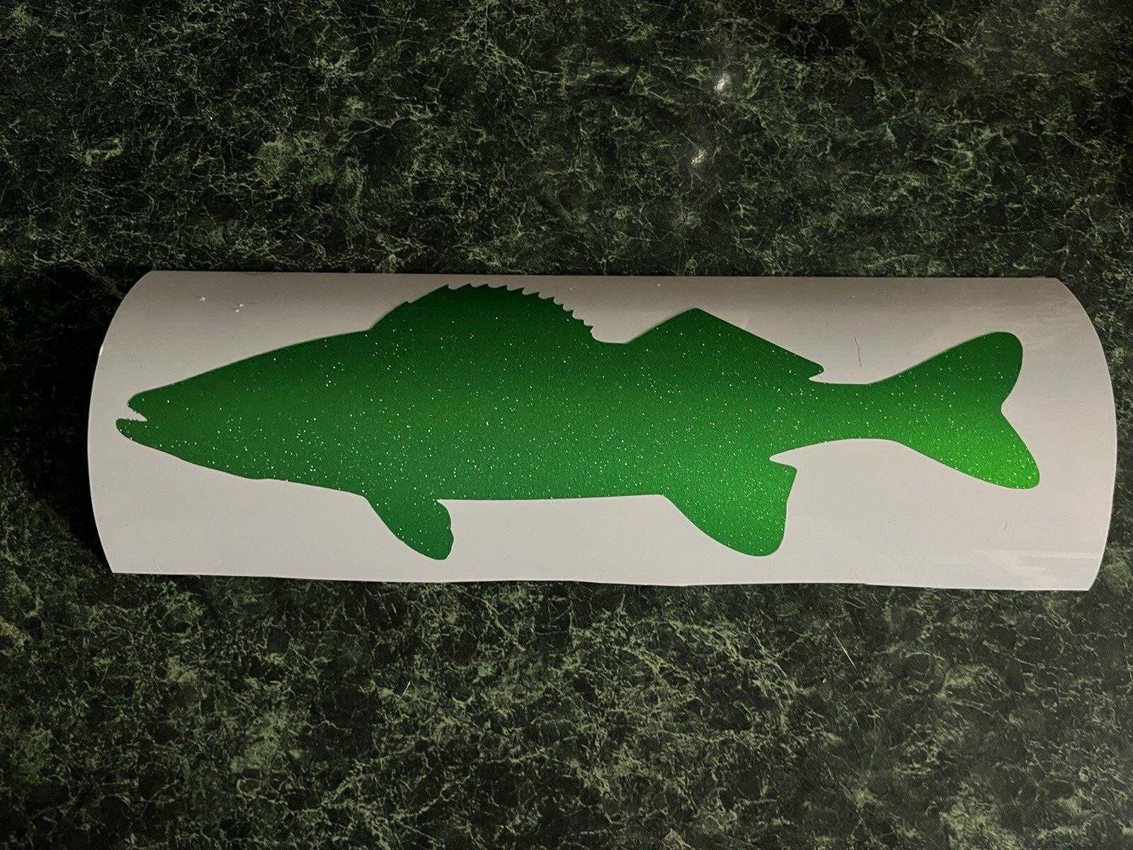 Premium Permanent Vinyl Walleye Sticker | eBay