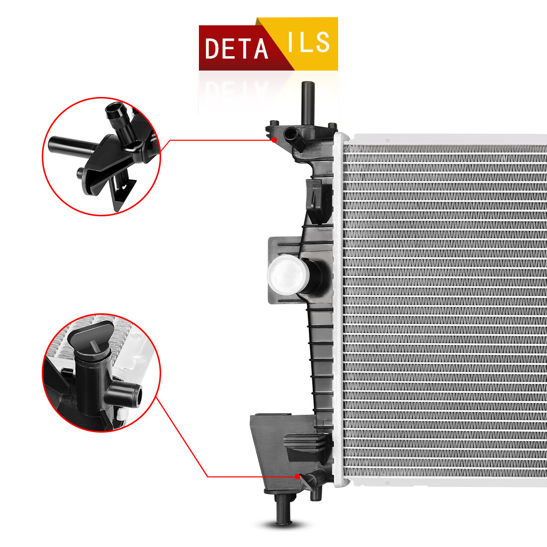 13219 Radiator For 2012 13 14 15 16 17 2018 Ford Focus SE Titanium ...