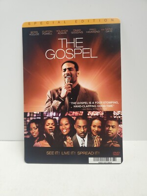 The Gospel BLOCKBUSTER DVD BACKER CARD ONLY 5.5"X8" | eBay