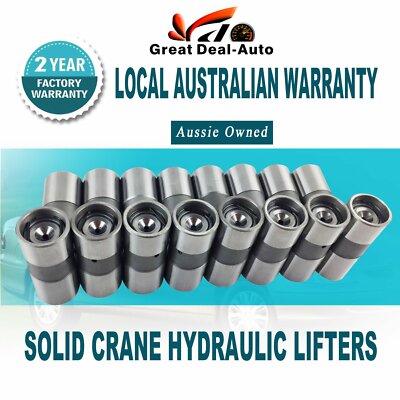 FIT FOR HOLDEN V8 253 308 304 EFI 5.0L SOLID CRANE HYDRAULIC LIFTERS ...