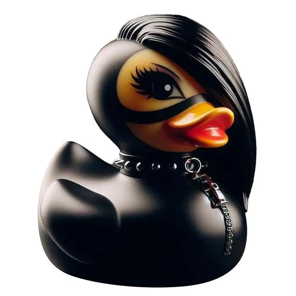 Dark Rubber Duck Rock Duck Satan Ducks,Novelty Halloween Ducks Home ...