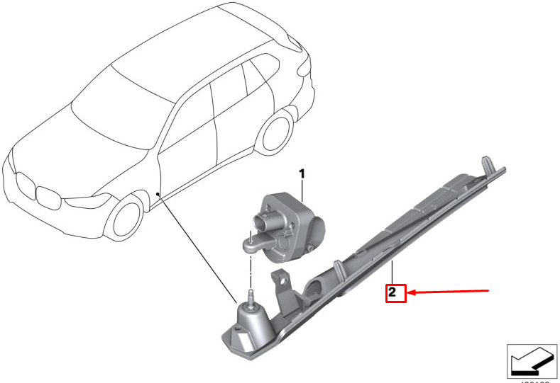 BMW X7 G07 Right Light Module Holder 63147946674 NEW GENUINE | eBay UK