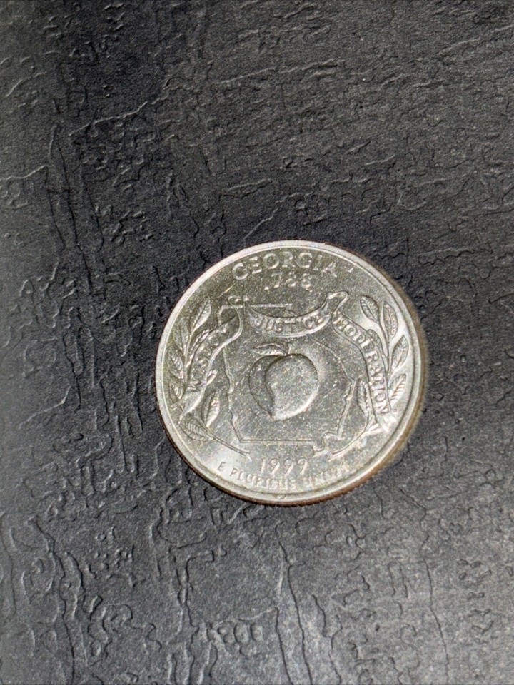 Original 1999 rare georgia state quarter error | eBay