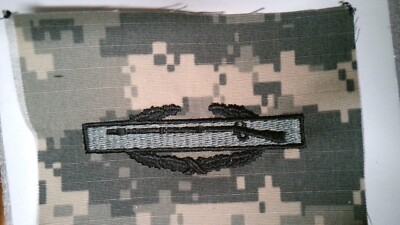 MILITARY PATCH SEW ON TAB DIGITAL ACU COMBAT INFANTRY BADGE | eBay