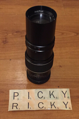 Photax Zoom Lens F=200 1:45 - No 00913 | eBay UK