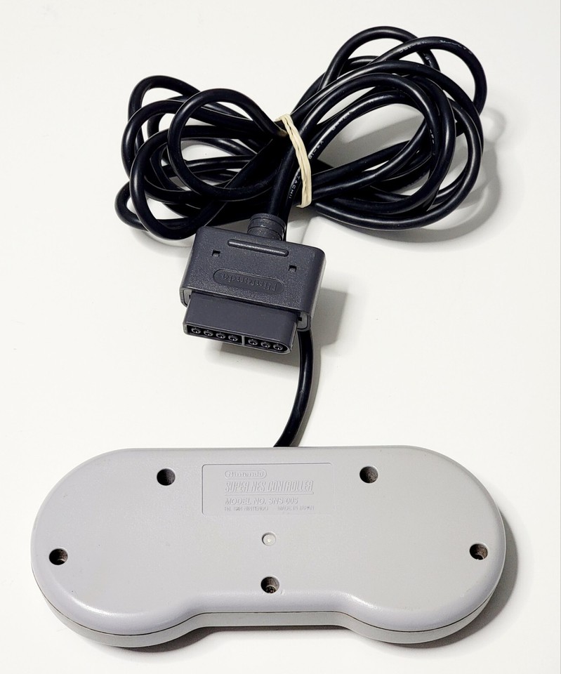 SNES Super Nintendo Original Controller Authentic OEM OFFICIAL SNS-005 ...