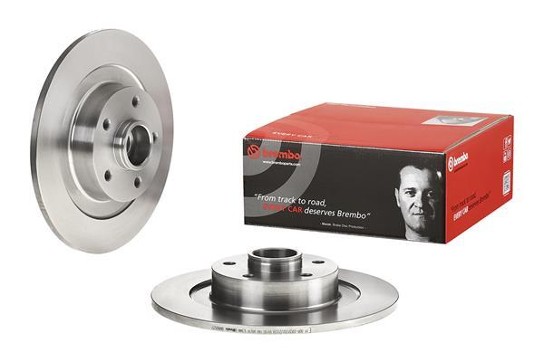 2x 08.A826.37 BREMBO BRAKE DISC PAIR REAR AXLE FOR RENAULT | eBay UK