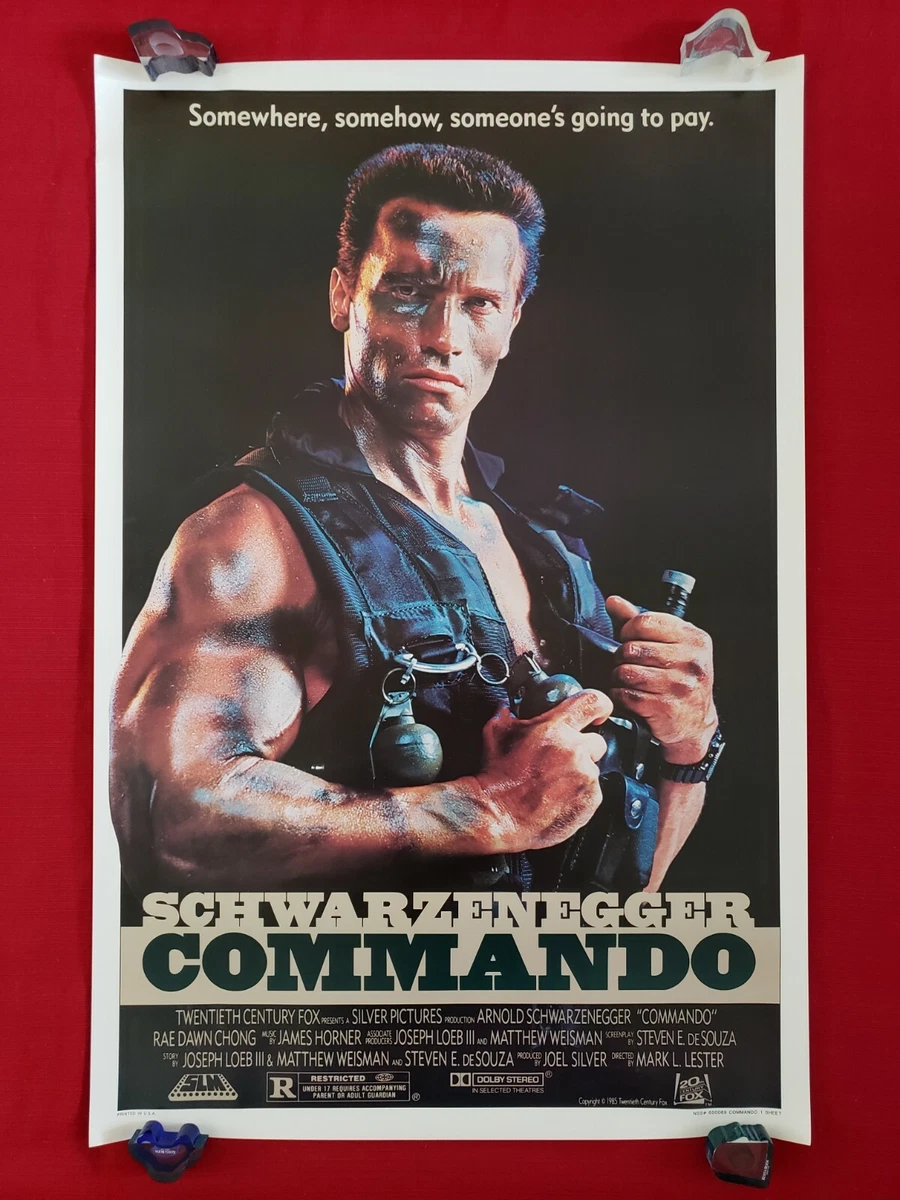Commando Arnold Poster