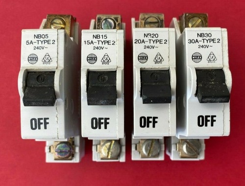 Wylex NB Series Type 2 NB05 NB10 NB15 NB20 NB30 NB40 MCB | eBay