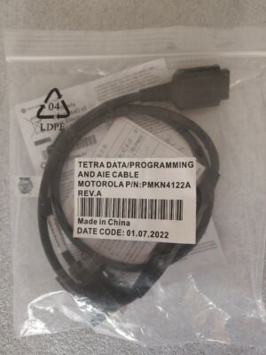 Motorola PMKN4122A programming cable MTP3150 MTP3250 MTP6450 MTP6650 ...