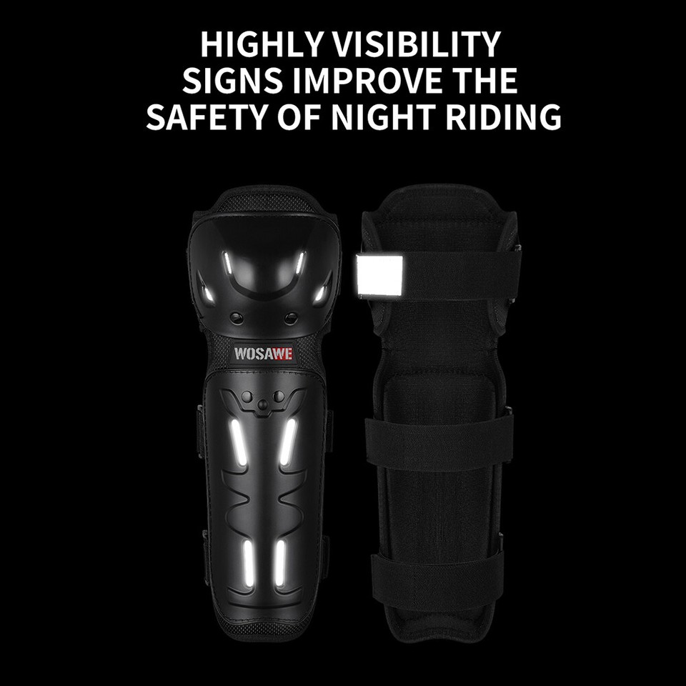 WOSAWE Motorcycle Elbow Pads Cycling Motocross Arm Guards MTB Protector ...