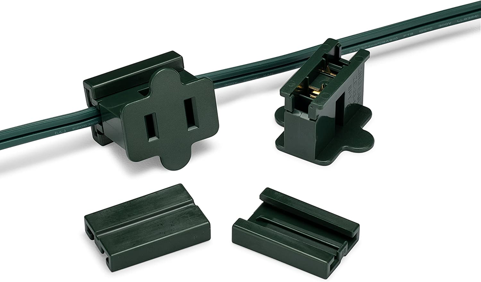 Female Green in Line Pass through Slip Plug, Zip Plug, Vampire Plug ...