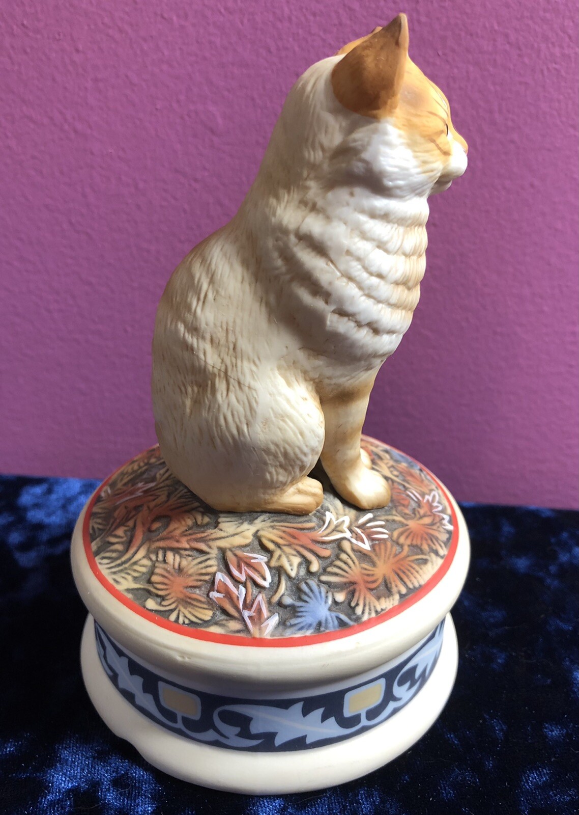 San Francisco Music Box Company Cat Music Box Memory | eBay