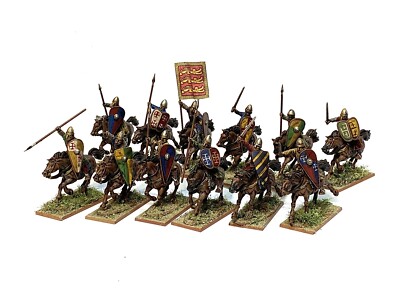 NORMAN LIGHT CAVALRY 12 28mm painted historical DARK AGE SAGA MADE TO ...