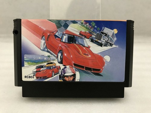ROAD FIGHTER Nintendo Famicom KONAMI Japan Import Free shipping FedEx ...