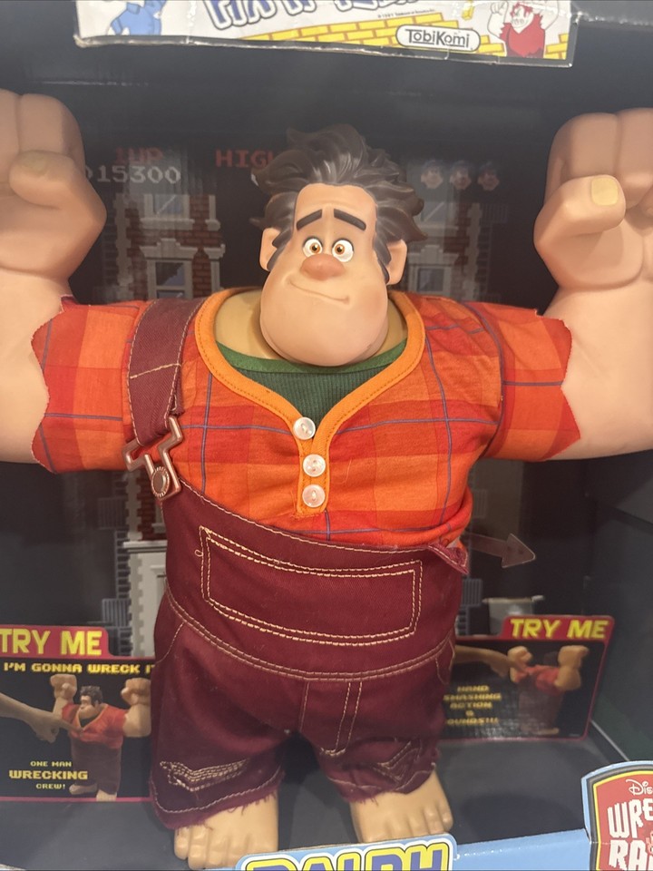 Wreck-It Ralph Talking Action Figure 14'' US Disney Store NEW | eBay