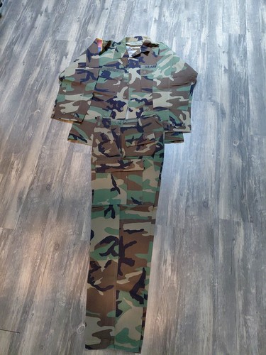 USGI WOODLAND BDU PANTS & BLOUSE WINTER WEIGHT MILITARY CAMOUFLAGE | eBay