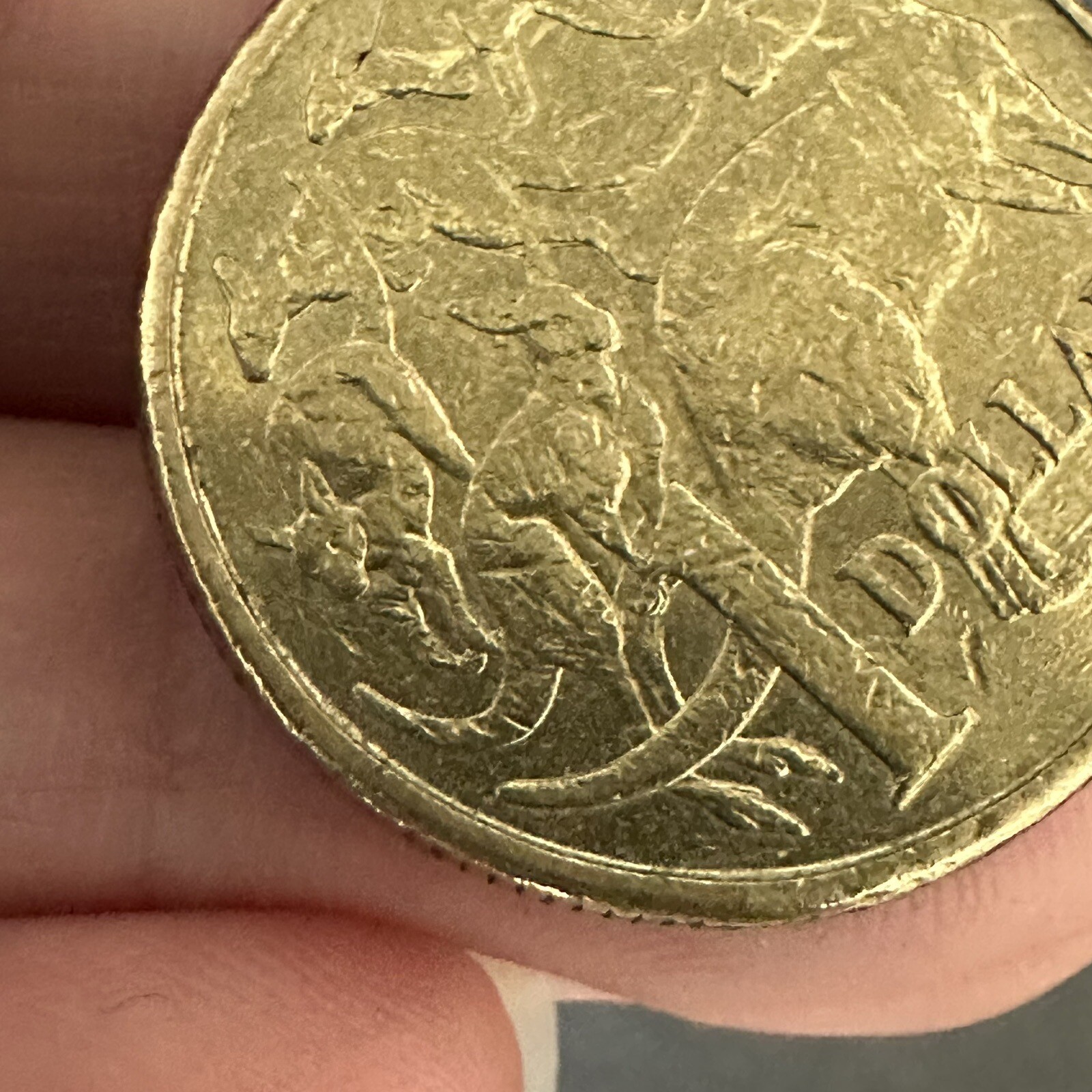 2015 Australian $1 Coin - Error coin: Missing Leg - Circulated | eBay