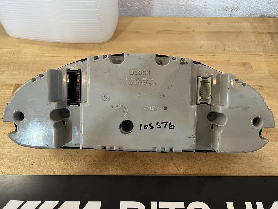 BMW M3 E46 Smg Clocks Instrument Cluster 105576 Miles | eBay