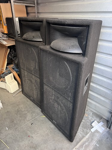 Pair- peavey pa speakers SP-4 - Concert Speakers | eBay