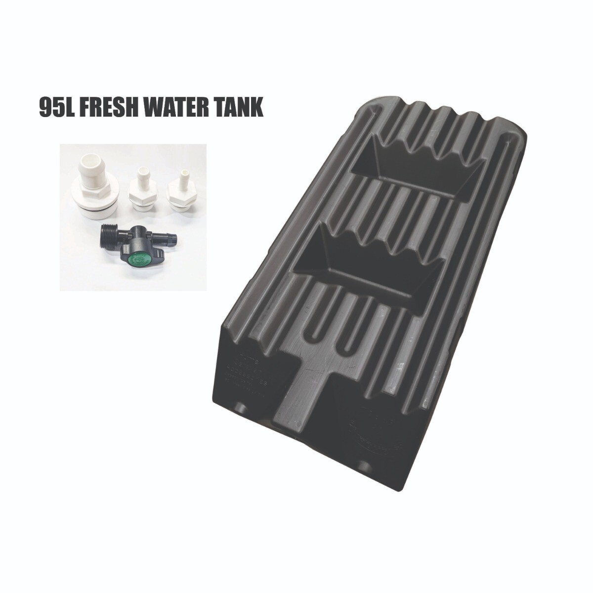 Pickup Only - HUME Water Tank Pack 95L Fresh Water Tank + Tank Cover ...