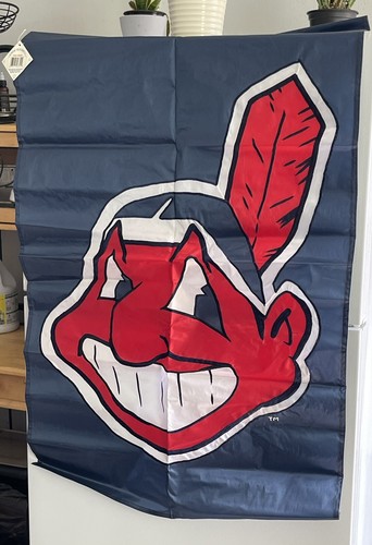 Cleveland Indians Chief Wahoo 28″ x 44″ Wall Flag | eBay