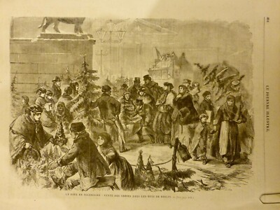 1869 Christmas Germany Sale Tree Fir Berlin 1 Antique Newspaper | eBay