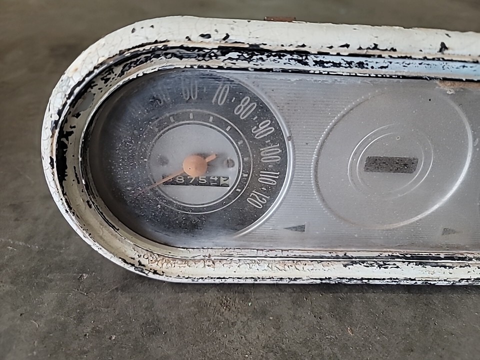 1964 1965 Chevy II Nova Dash Bezel Gauge Cluster Instrument Panel ...