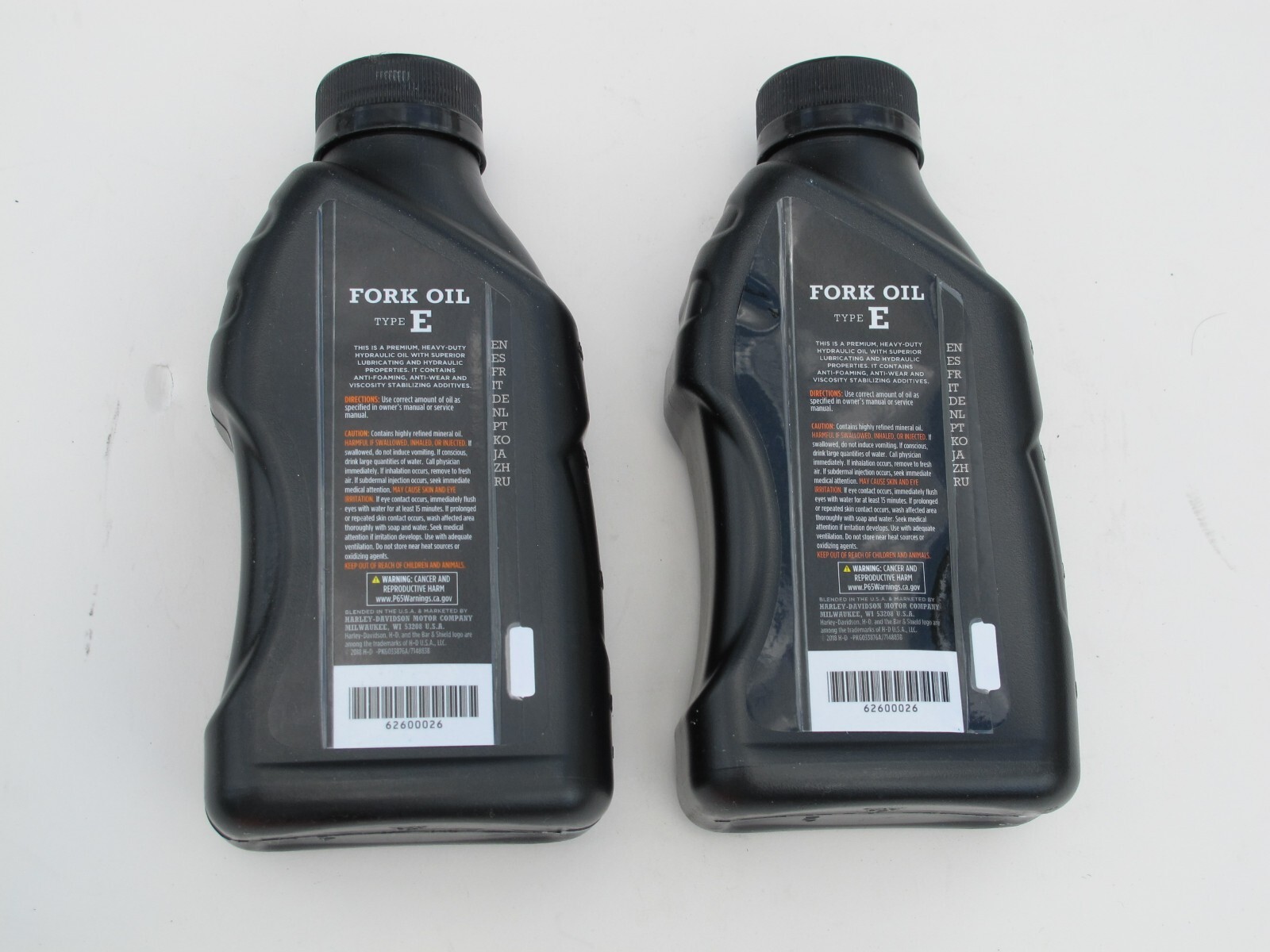 Original Progressive for Harley-Davidson Oil Fork Type & 62600026 SAE ...