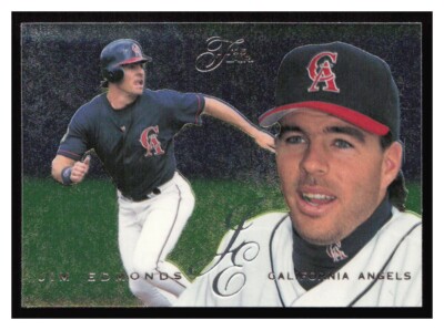 Jim Edmonds 1995 Flair #235 California Angels | eBay